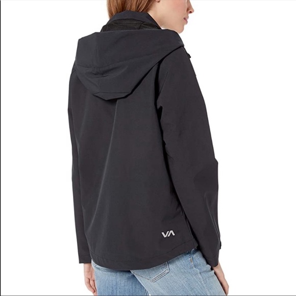 RVCA | Jackets & Coats | Nwt Rvca Black Va Windbreaker Xl | Poshmark